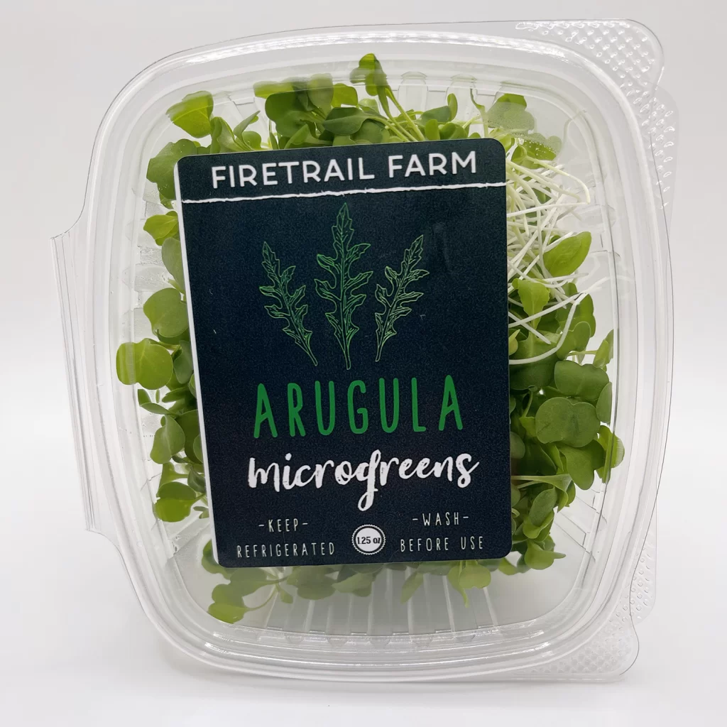 Arugula Microgreens - FireTrail Farm