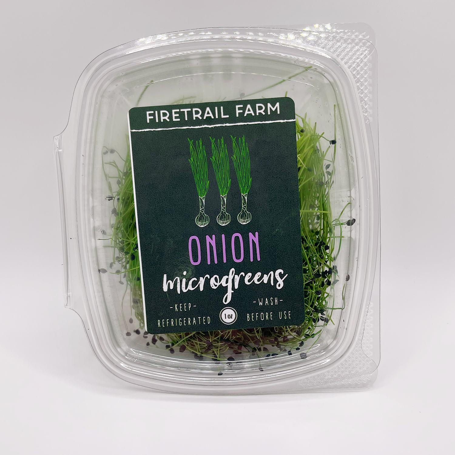 Onion Microgreens - FireTrail Farm