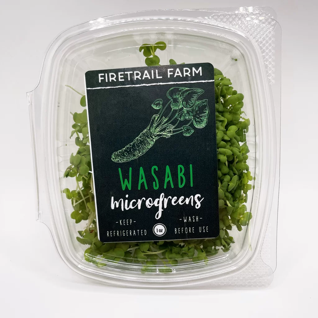 Wasabina Microgreens - FireTrail Farm