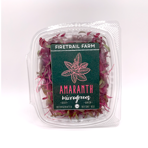 Amaranth Microgreens - FireTrail Farm